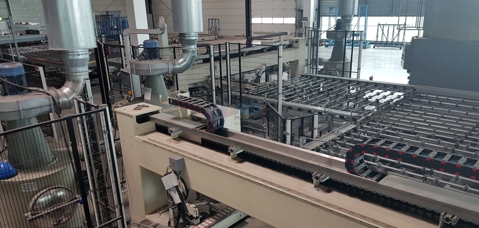 BENTELER Generation II Double Pencil Edge Grinding Line