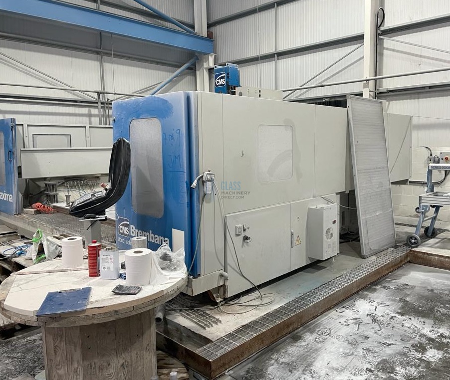 CMS MAXIMA 34 MB CNC Glass Work Center SOLD - Glass Machinery Direct