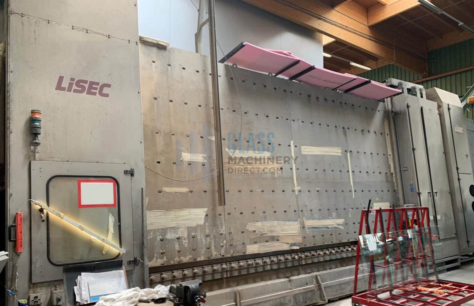 LISEC BAZ1-60/33 WaterJet Line SOLD - Glass Machinery Direct