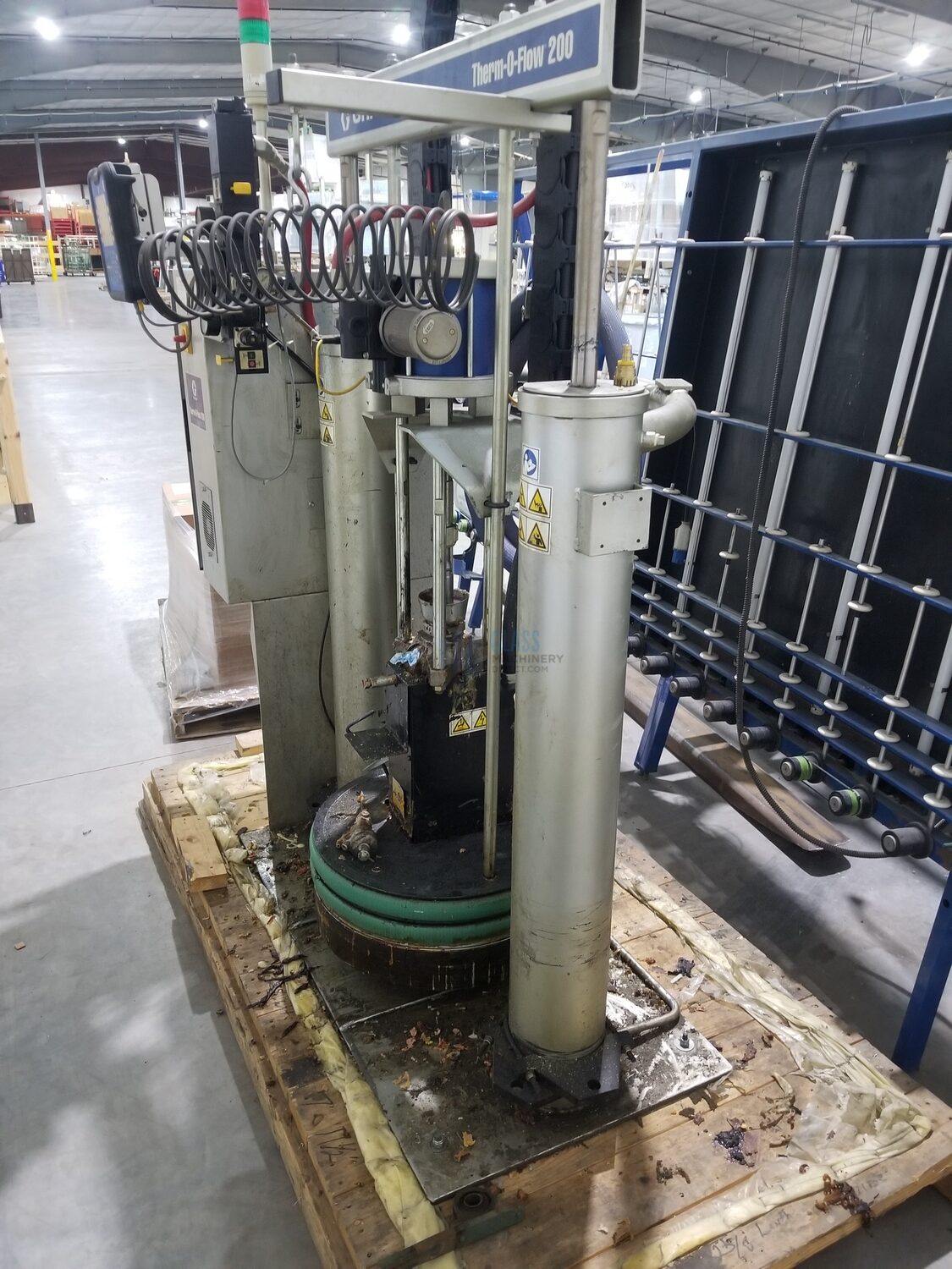 Graco 55 Gallon Hot Melt SOLD - Glass Machinery Direct