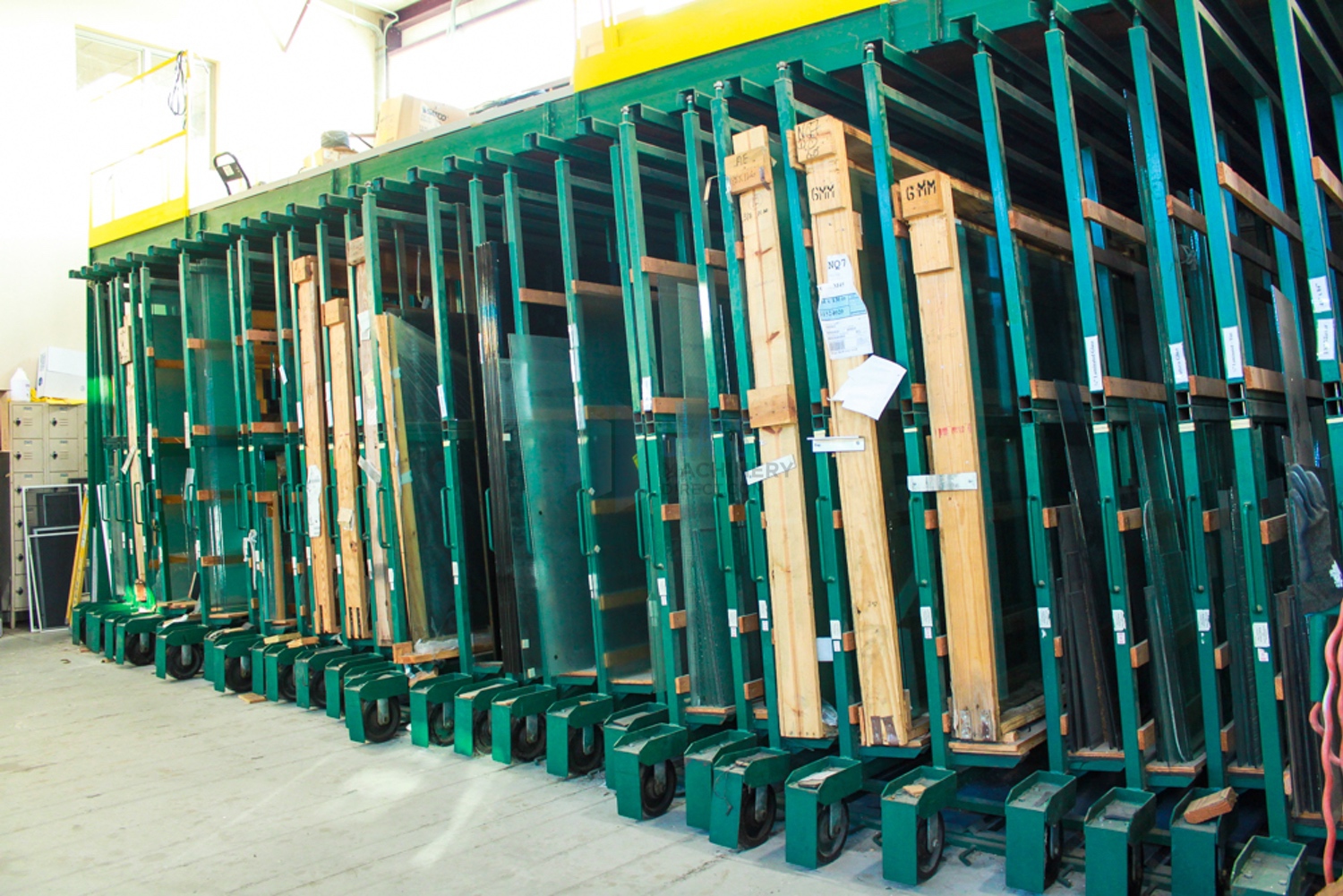 Bromer 30 Drawer Glass System SOLD - Glass Machinery Direct