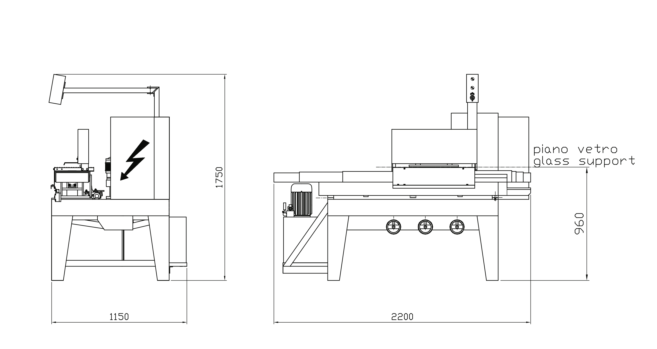 Lattuada Corners Grinding Machine - $22,000 - Glass Machinery Direct