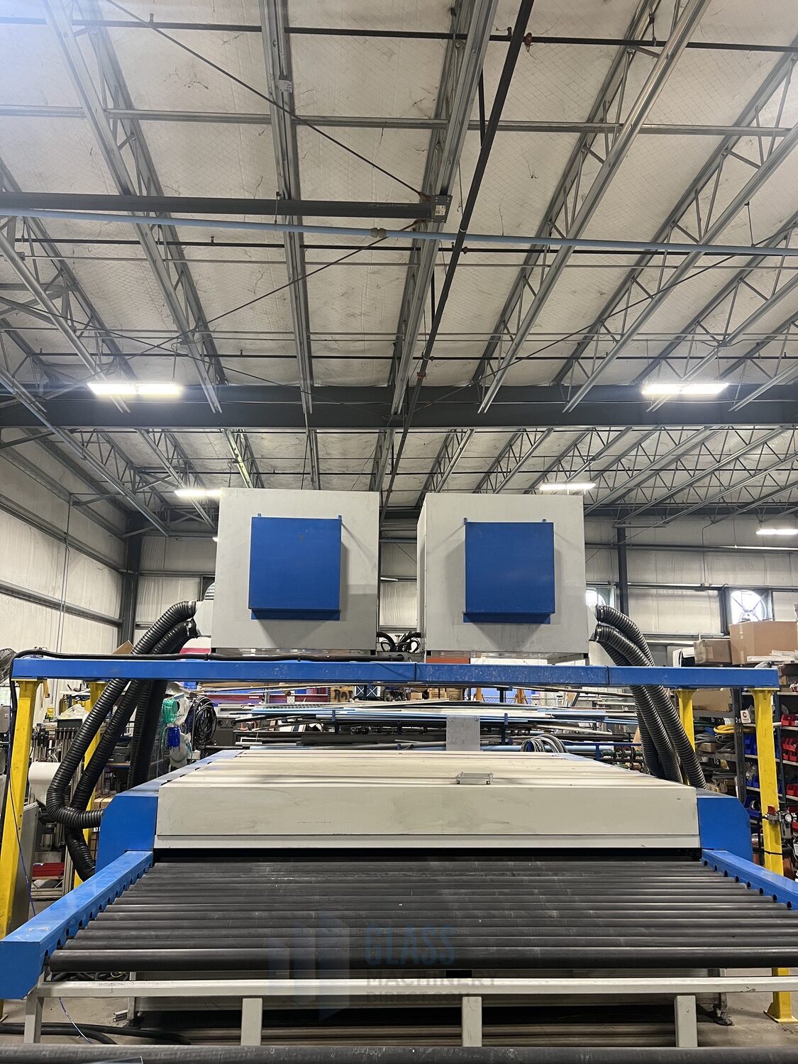 Neptune 130" Glass Washing Machine SOLD - Glass Machinery Direct