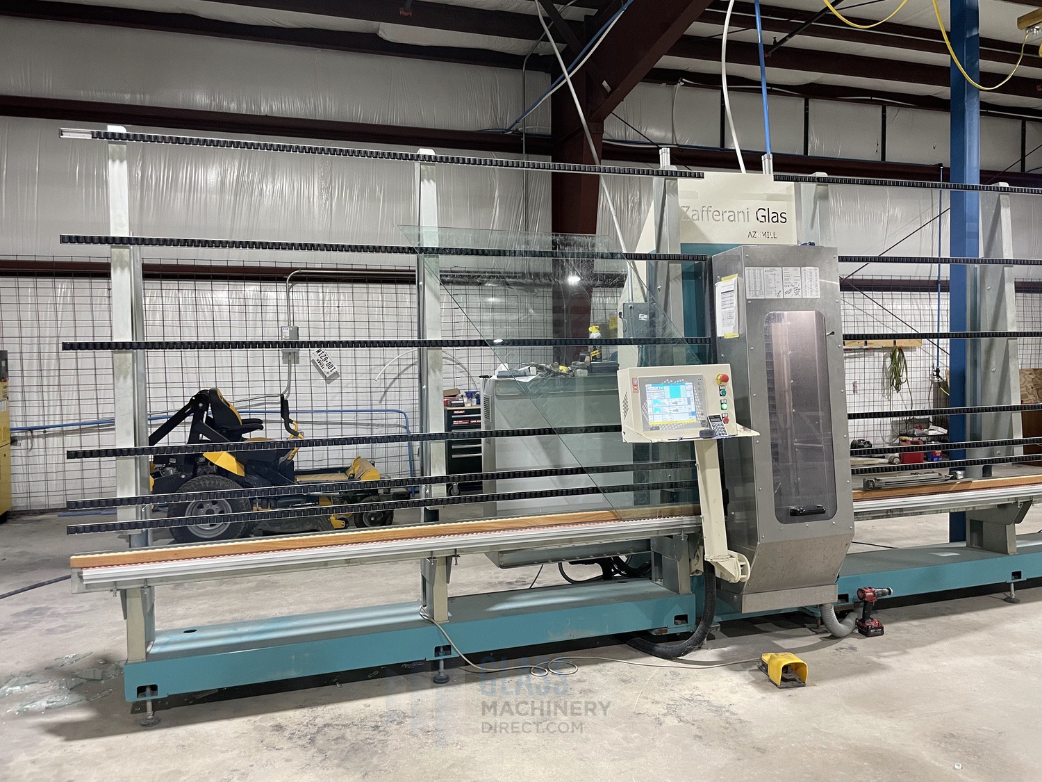 Zafferani Milling Machine SOLD - Glass Machinery Direct