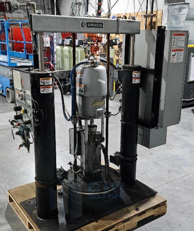 Graco 55 Gallon Hot Melt Pump $25,000 - Glass Machinery Direct