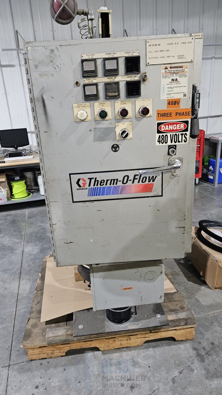 Graco 55 Gallon Hot Melt Pump $18,000 - Glass Machinery Direct